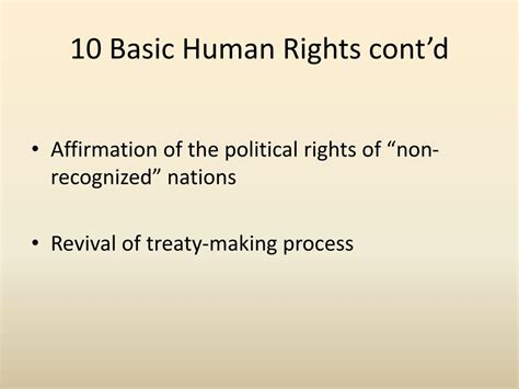 Ppt Ais Definitions And Vine Delorias 10 Basic Human Rights Powerpoint Presentation Id 2928694
