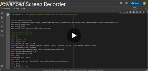Flask Ai Sentimentanalysis Youtube Instagram Transformers Vader Aditya Ojha 10 Comments