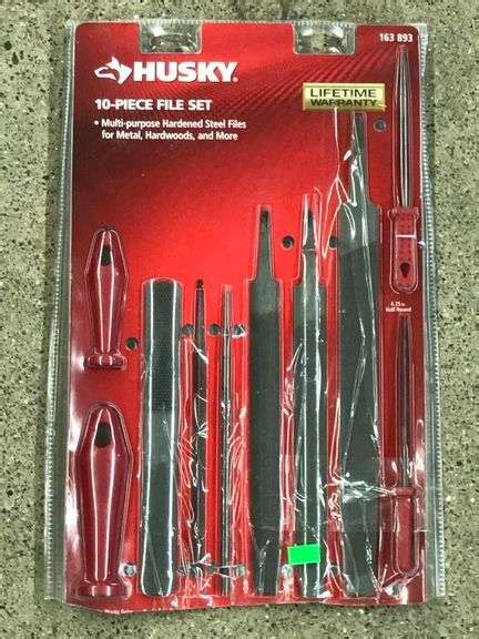 Husky 10 Piece File Set Metzger Property Services Llc