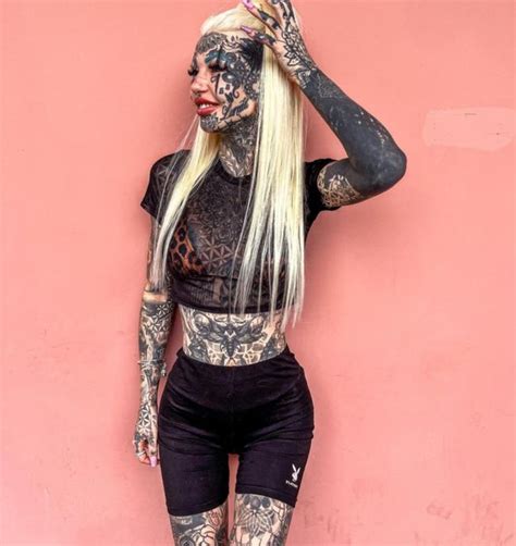 Australias Most Tattooed Woman Amber Luke On How She ‘reinvented Herself After Being A ‘normal