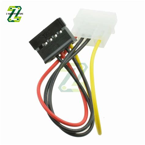4 핀 Ide 수 몰렉스 2 포트 15 핀 Sata 암 분배기 암 전원 어댑터 케이블 컴퓨터 케이블커넥터 Aliexpress