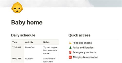 Babe Planner Notion Template Created By Yin Wu