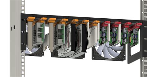 3u Modular Rack For Zimaboard Raspberry Pi Ssd Hdd Pci Cards And