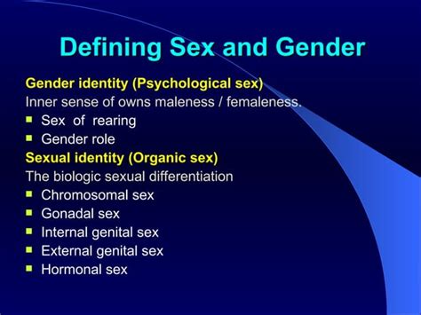 Intersexuality Ppt