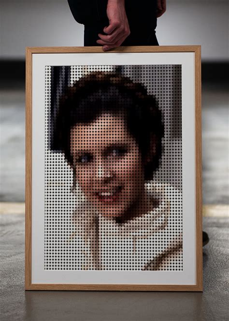 Carrie Fisher In Style Dots Posters And Prints By Gunawan Rb Printler
