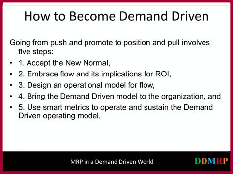 Ddmrp Introduction To Ddmrp PPT
