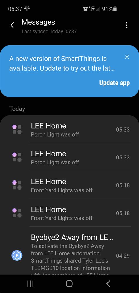 automations messages repeating smartapps and automations smartthings
