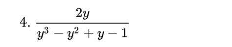 Solved Split The Function Into Partial Fractions And Solve Chegg