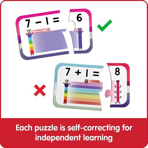 Numberblocks Adding And Subtracting Puzzle Set Curiouskidzz