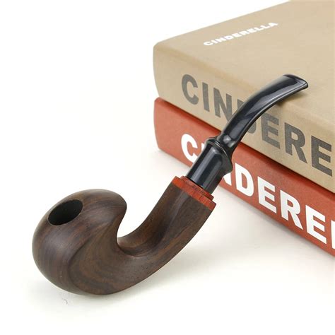 담배 및 담배용 다기능 목제 흡연 파이프 에보니 목재 파이프 창의적인 담배 파이프 담배 홀더 9mm 필터담배 액세사리 Aliexpress