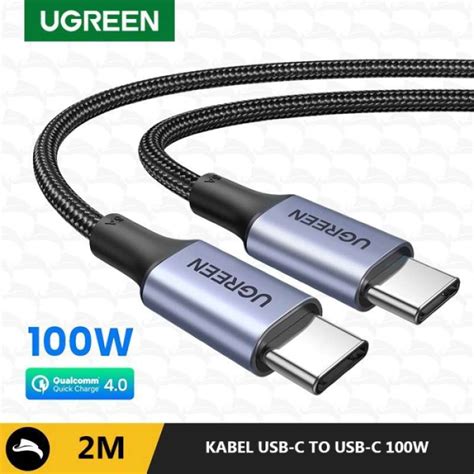 Promo Kabel Charger Type C To Type C Power Delivery Pd 100w Ugreen 2 Meter Diskon 23 Di Seller