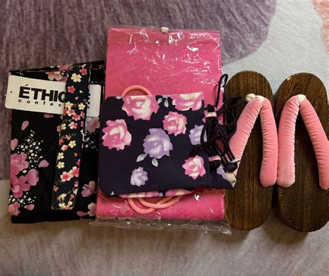 Complete Yukata Set Womens Fashion Dresses And Sets Traditional