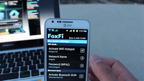 FoxFi Free Wifi Tethering No Root Needed YouTube