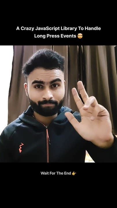 Mind Blowing Javascript Library To Handle Long Press Events 🤯 Javascript Css Html