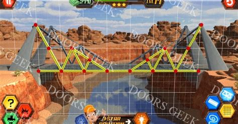Bridge Construction Simulator Medium Level 17 ~ Doors Geek
