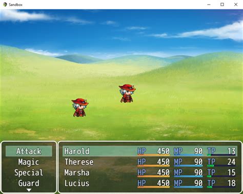 Animating Front View Battlers With Yanflys Animated Sv Enemies Plugin Rpg Maker Forums