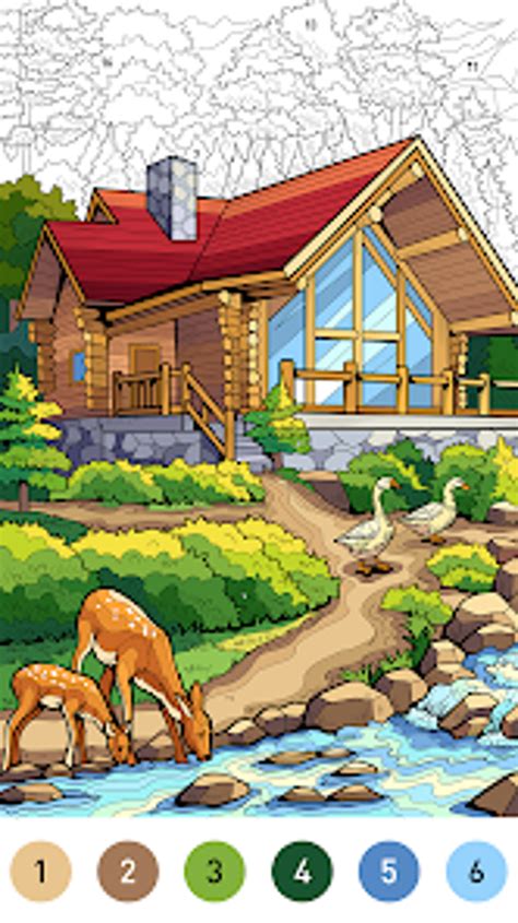 House Color By Number Game Per Android Download