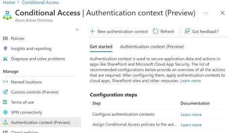 Microsoft 365 Techtalk Azure Ad Conditional Access Authentication Context