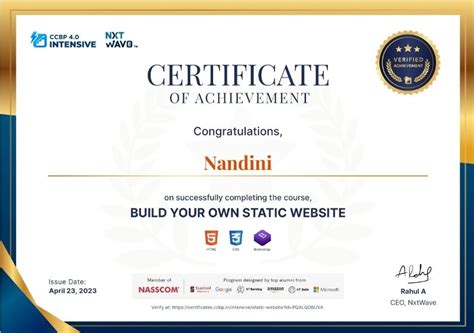 Certificateofcompletion Staticwebsite Ccbpian Ccbp Nxtwave