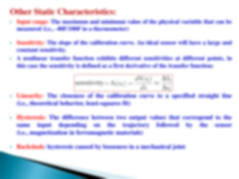Solution Sensor Characteristics And Errors In Measurements Studypool Solution Sensor Characteristics And Errors In Measurements Studypool
