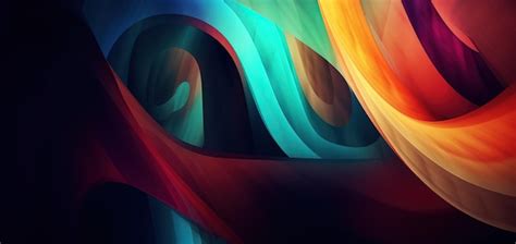 Premium Ai Image Abstract Colorful Texture Background Wavy Lines In A Mesmerize Motion