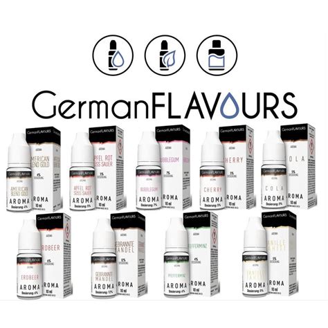 GermanFLAVOURS - Aroma 10ml, 8,50