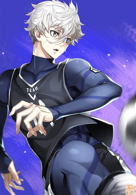 Nagi Seishirou Blue Lock Drawn By Halu Ca Danbooru