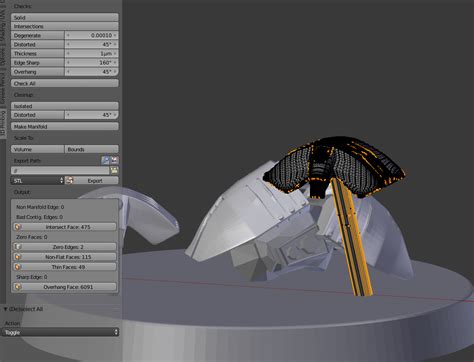 Merge Object Without Intersecting Faces For 3d Printing Basics
