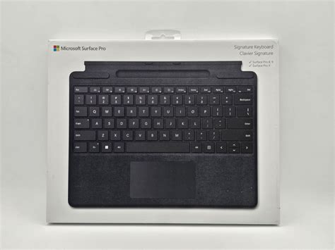 Microsoft Surface Pro Signature Keyboard Black 1864 8xa 00001 889842779660 Ebay