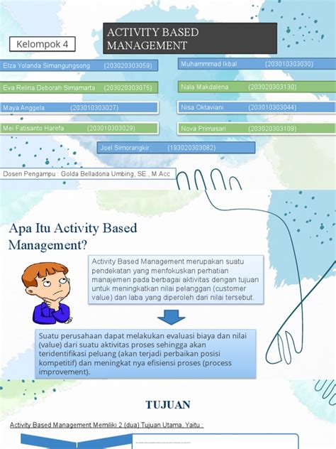 Kelompok 4 Activity Based Management Pdf