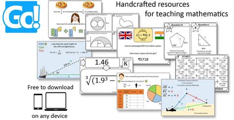 Handcrafted Maths Resources For Teachers Go Teach Maths