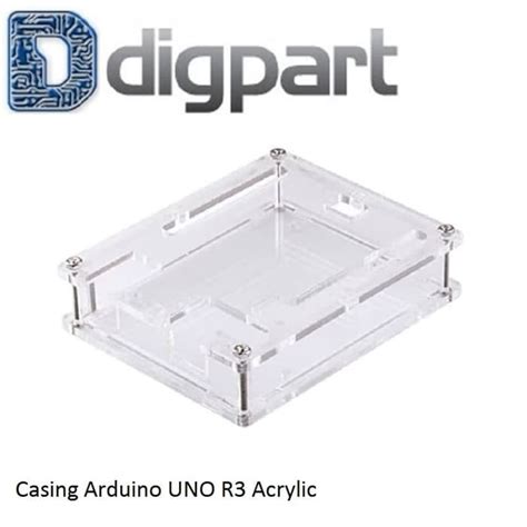 Jual Casing Arduino Uno R3 Acrylic Box Akrilik Cover Case Kotak Shopee Indonesia