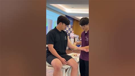 키네시오테이핑 팔꿈치 신전 제한 테이핑 Youtube