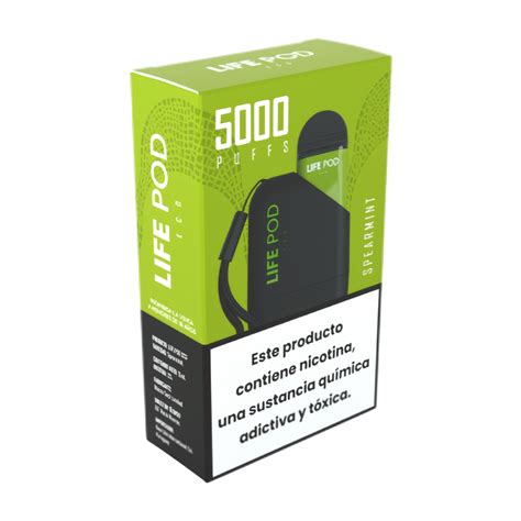 Pod Descartável Life Pod Kit 5000 Puffs Tabacaria Arahat E Presentes