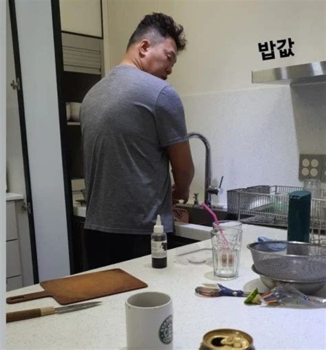 박준형 ♥김지혜 김치전에 제대로 밥값…아내 맥주 마실 때 설거지 네이트 연예
