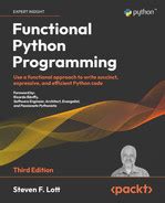 Chapter Introducing Essential Functional Concepts Functional Python Programming Third