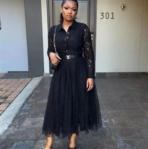 Yellow Sub Trading Pleated Lace Vintage Dress R 350 Size M To 4xl