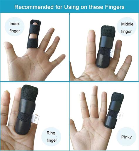 Trigger Finger Splint For Pain Relief Finger Straightening Ideal For Mallet Finger