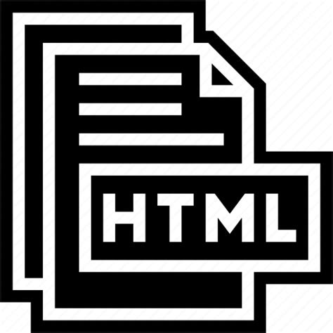 Html Fromat Type Archive File And Folder Icon Download On