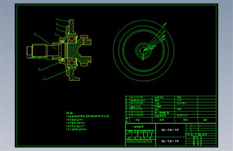 货车三轴六档变速器设计756264 800 Autocad 2007 模型图纸下载 懒石网
