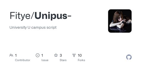 GitHub Fitye Unipus University U Campus Script