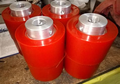 Polyurethane Coating On Wheels And Rollers