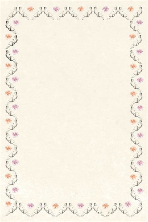 Female Nude Border Frame Vintage Illustration Free Image By Rawpixel Com Vintage