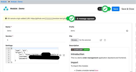 initialiser un repository git de module sur github support