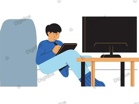 عکس درس خواندن پسر کارتونی دیجیت باکس Digitbox