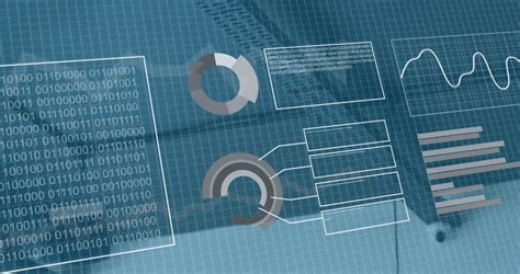 Data Analytics And Technology Visualized With Binary And Graphs Free