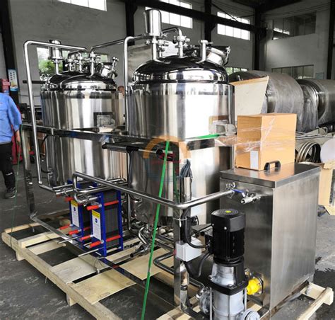 Automatic Milk Batch Pasteurizer Machine 50l 100l 150l 200l 300l Small