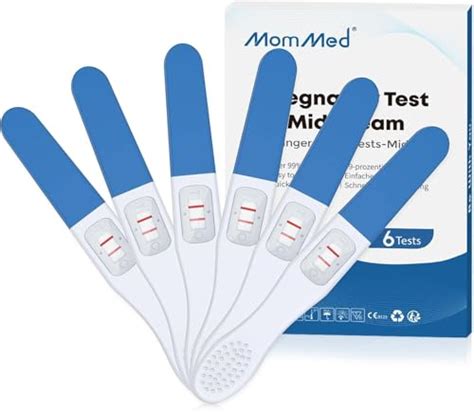 Mommed Pregnancy Test Sticks Hcg Midstream Tests Hcg Test Want It All