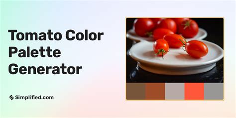 Generate Tomato Color Palette In Seconds