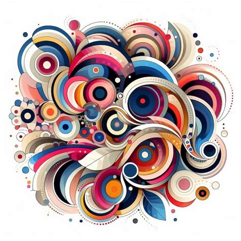 Premium Photo Vector Colorful Geometric Shape Design